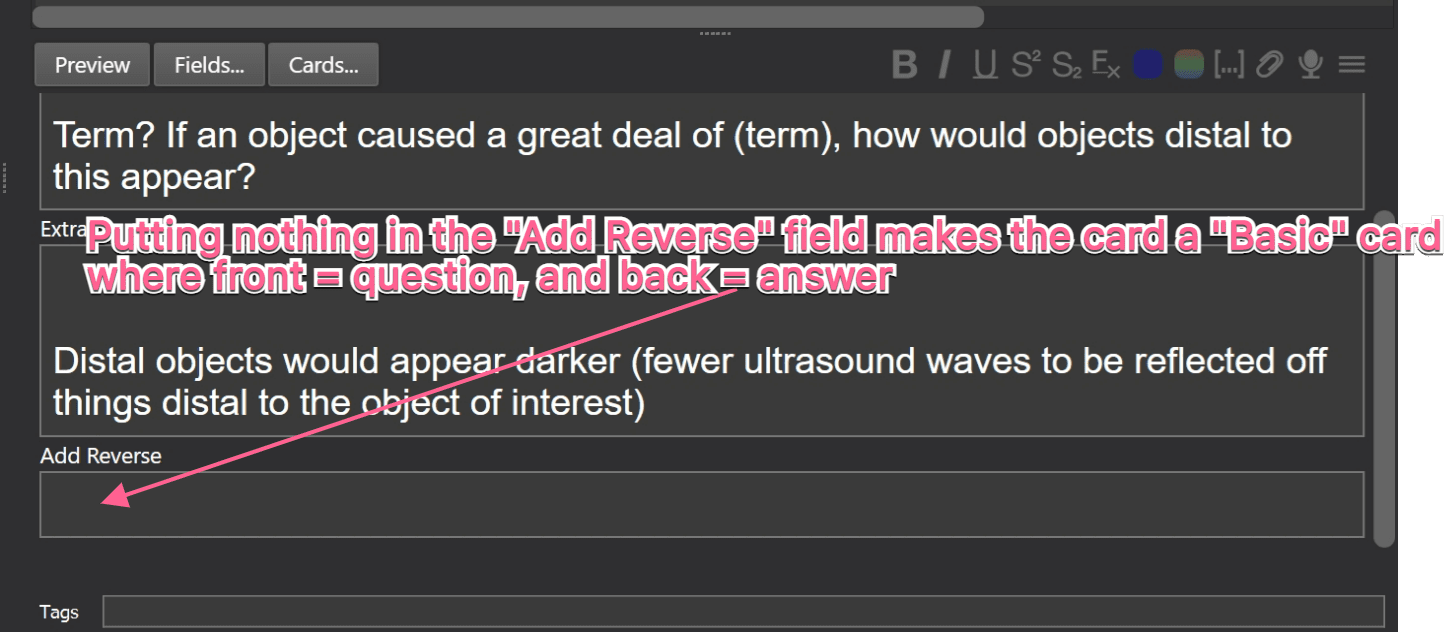 How to Make a Reverse Card (With Extra)